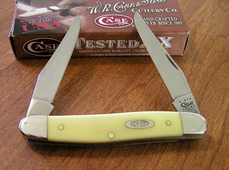 CASE YELLOW SYNTHETIC HANDLES