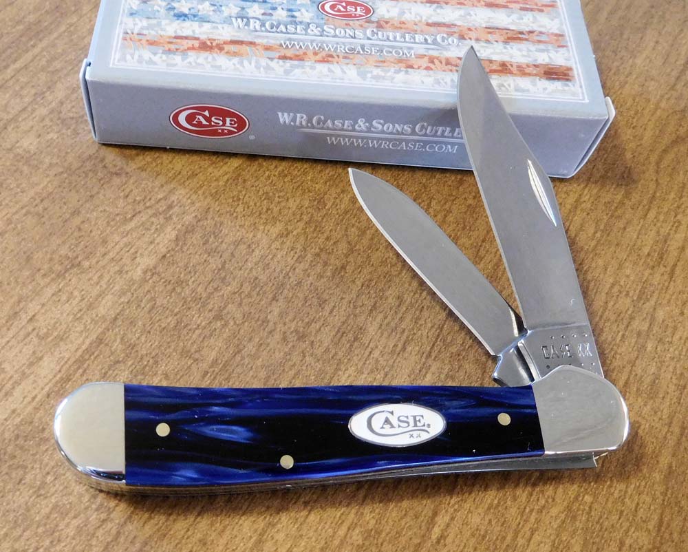 CASE BLUE PEARL KIRINITE HANDLE