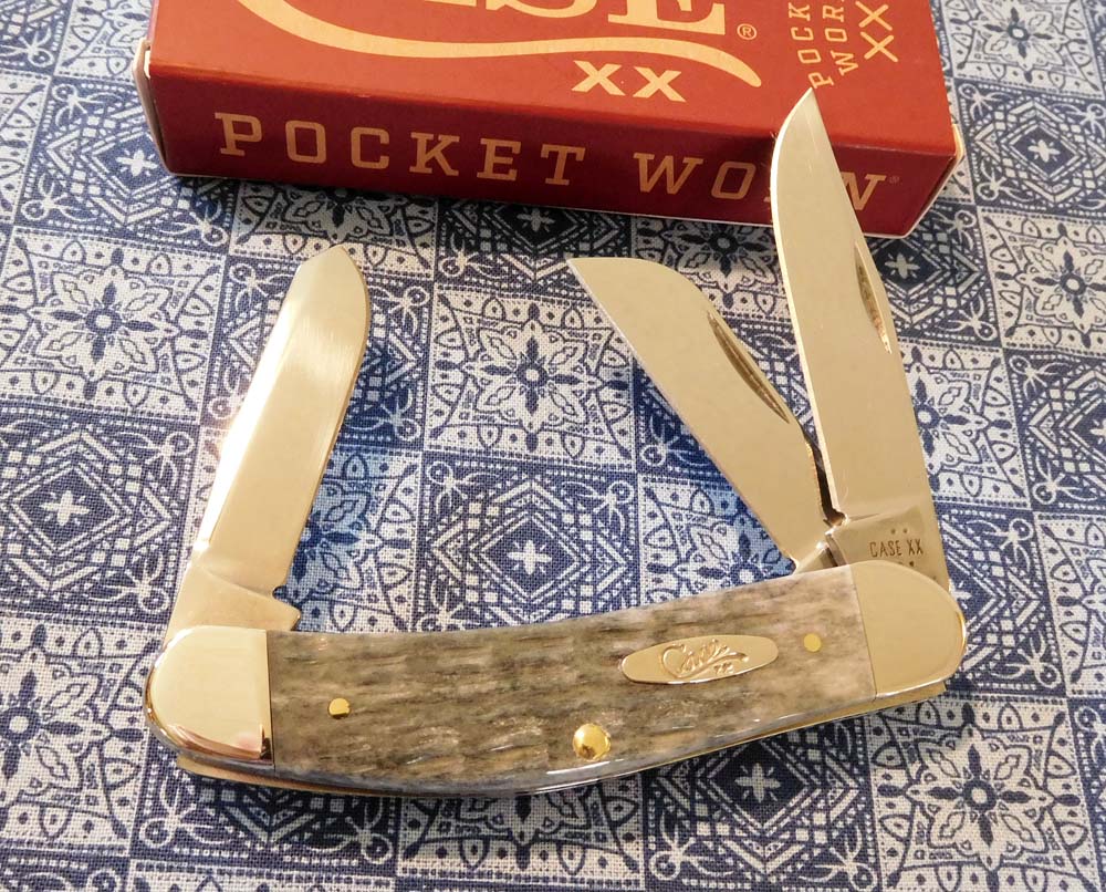 CASE GRAY POCKET WORN JIGGED BON