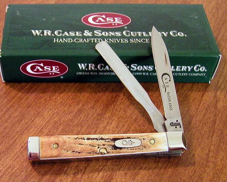 CASE STAG RAZOR EDGE KNIVES