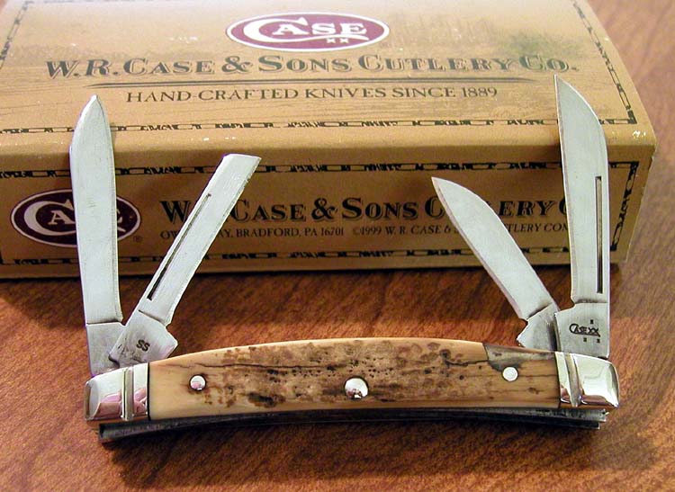 CASE MAMMOTH IVORY KNIVES